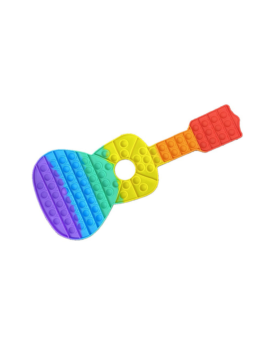 Pop It Rainbow Guitar Fidget Toy – Shahalami.pk