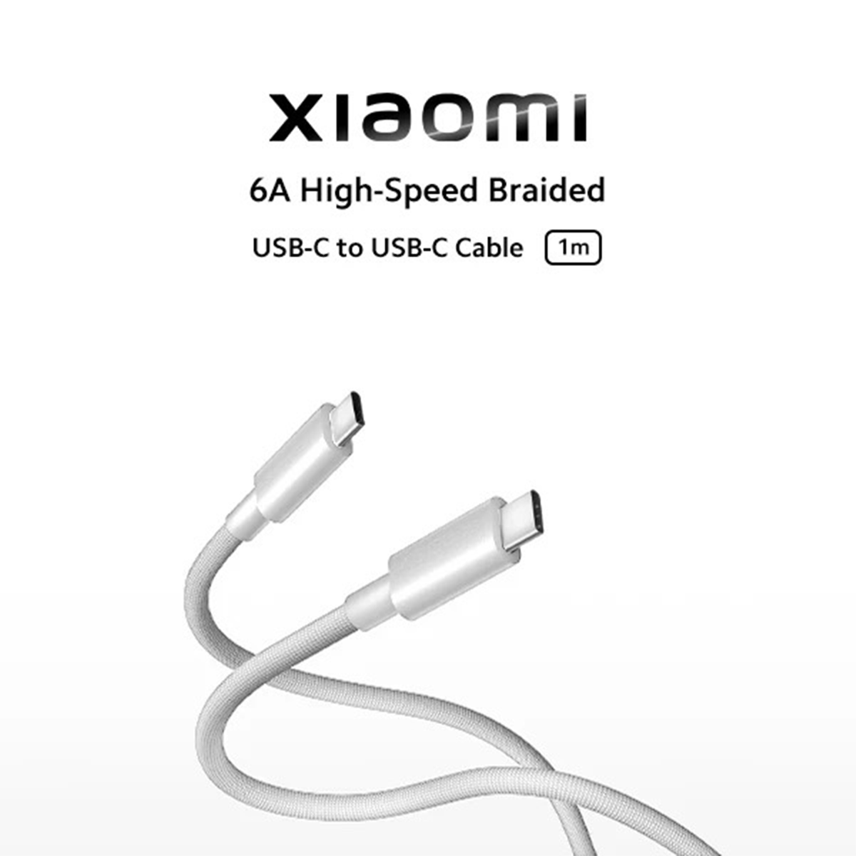Xiaomi 6A Braided USB-C to USB-C Cable – Shahalami.pk