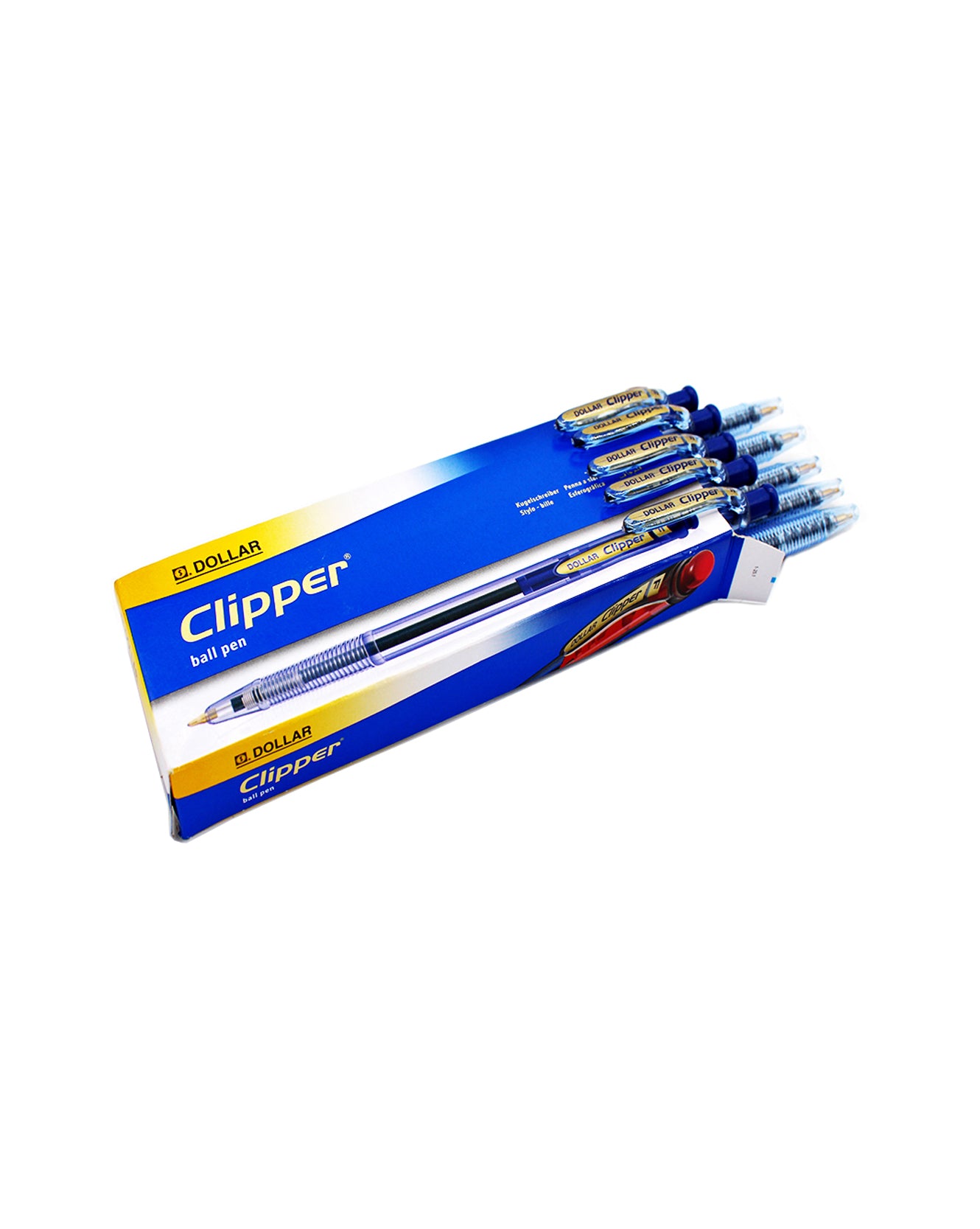 Dollar Ball Pen Clipper Blue (Pack Of 10) – Shahalami.pk