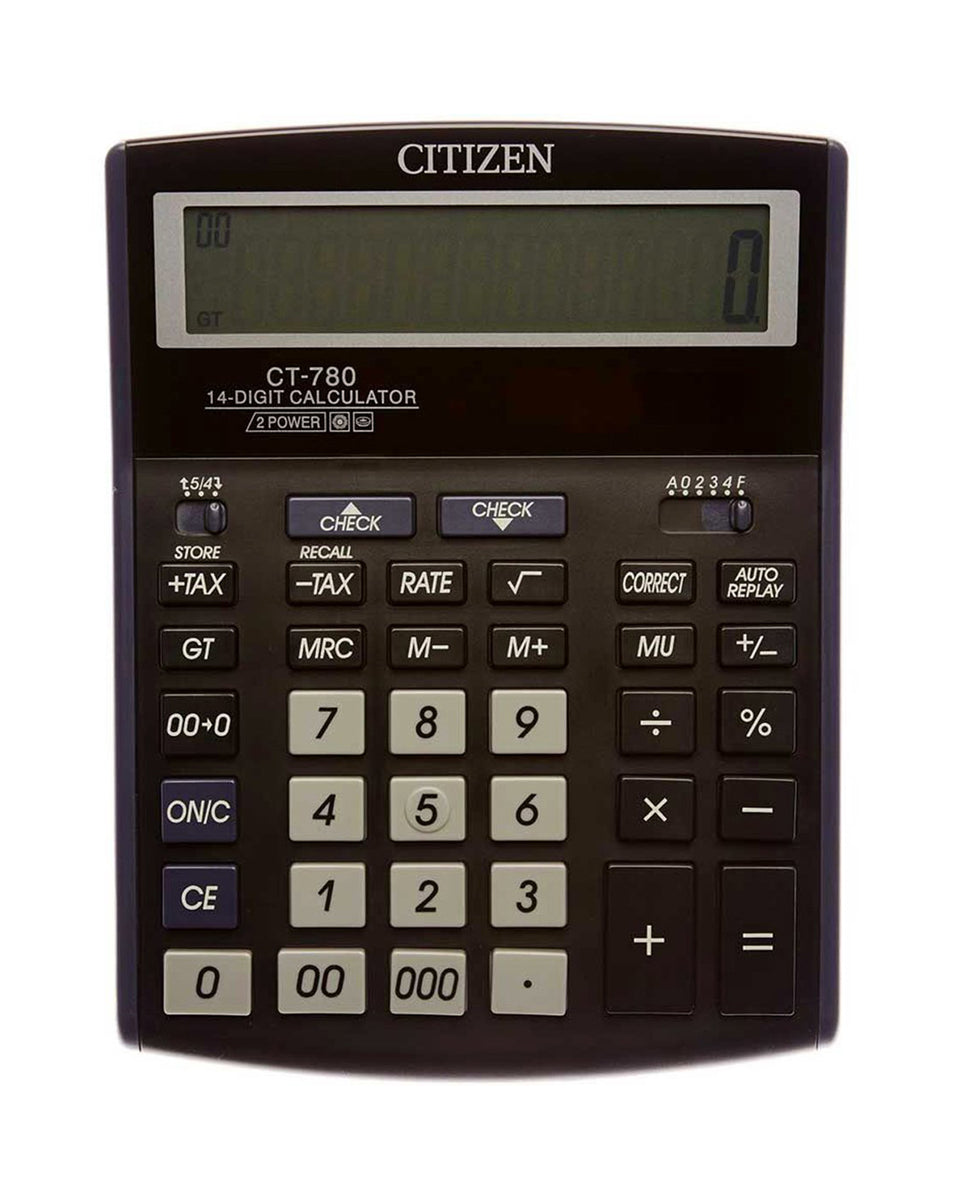 Citizen CT-780 Check & Correct Calculator – Shahalami.pk