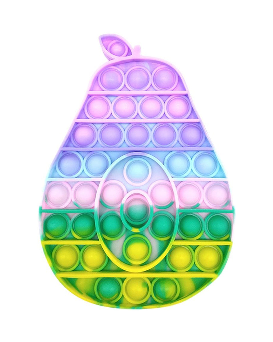 Pop It Rainbow Avocado Fidget Toy – Shahalami.pk