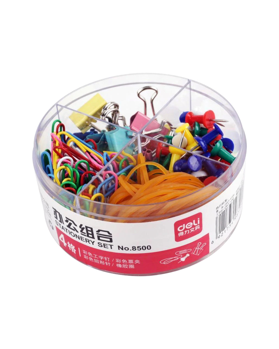 Deli Stationery Box Set 8500 - Multi Colors – Shahalami.pk