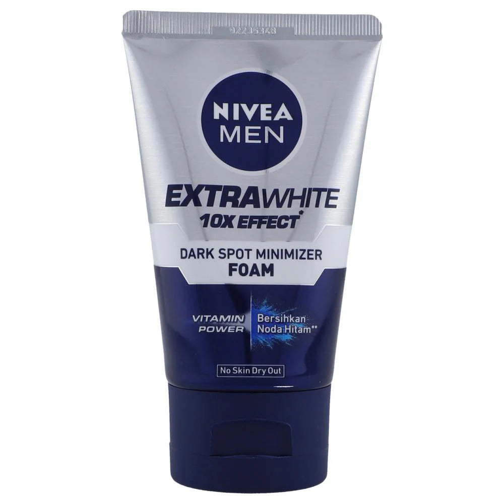 Nivea Men Facial Foam Extra White Dark Spot Minimizer 100ml – Shahalami.pk