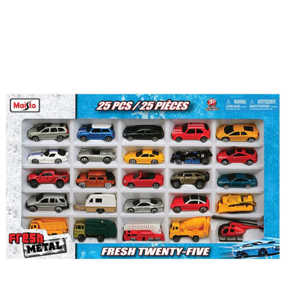 Maisto FRESH METAL 25PCS BOXED SET – Shahalami.pk